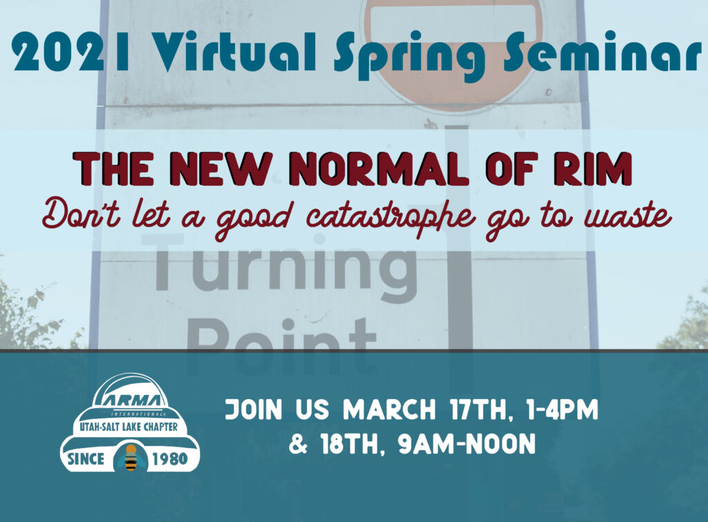 March 2021 – Virtual Spring Seminar